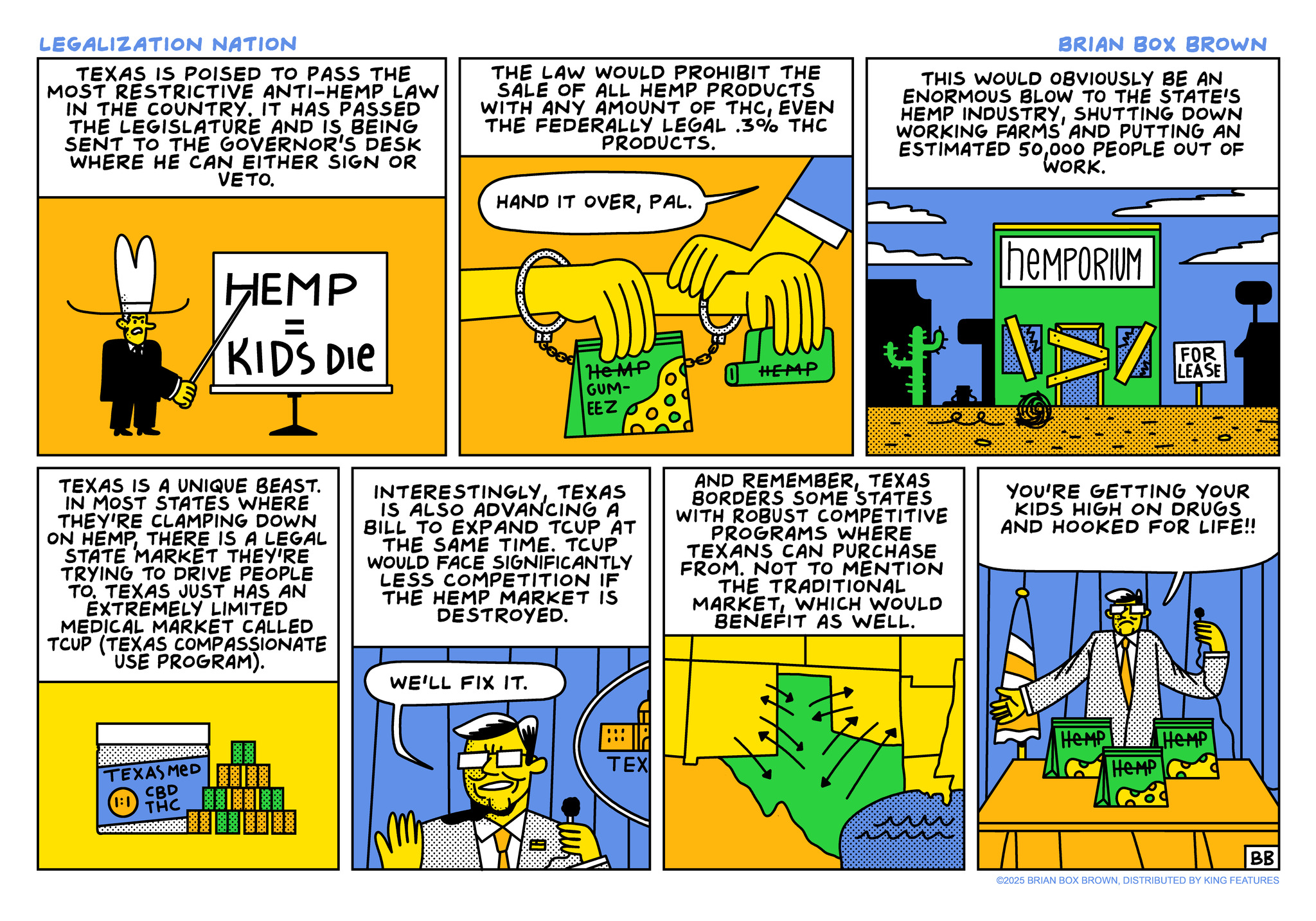 Legalization Nation Comic Strip 2025-06-04 | Comics Kingdom