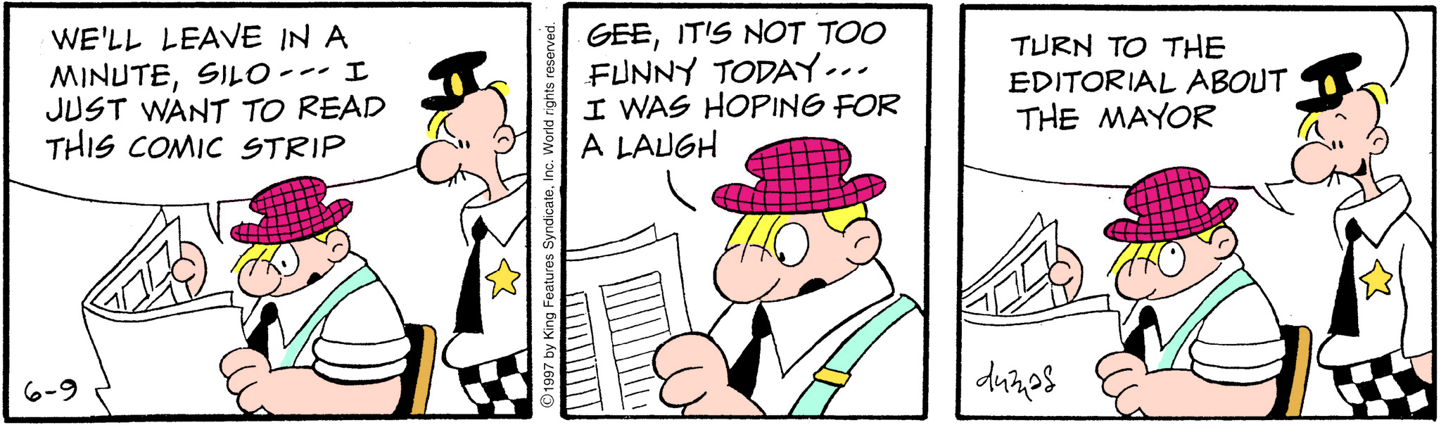 Sam And Silo Comic Strip 2025-06-09 | Comics Kingdom