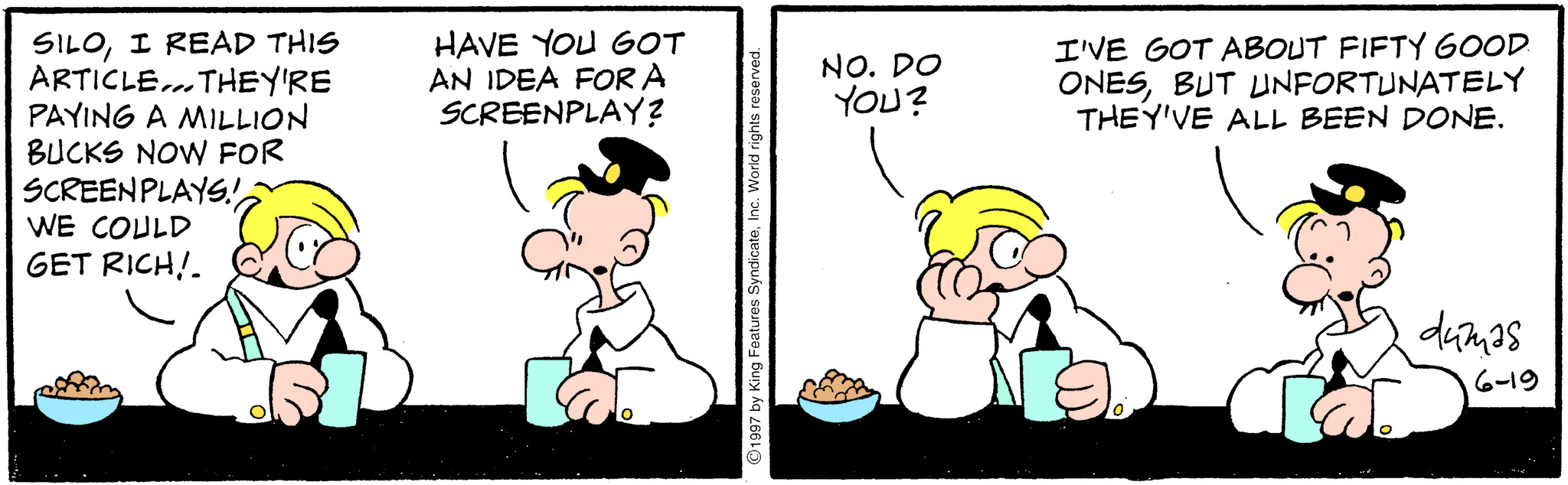 Sam And Silo Comic Strip 2025-06-19 | Comics Kingdom