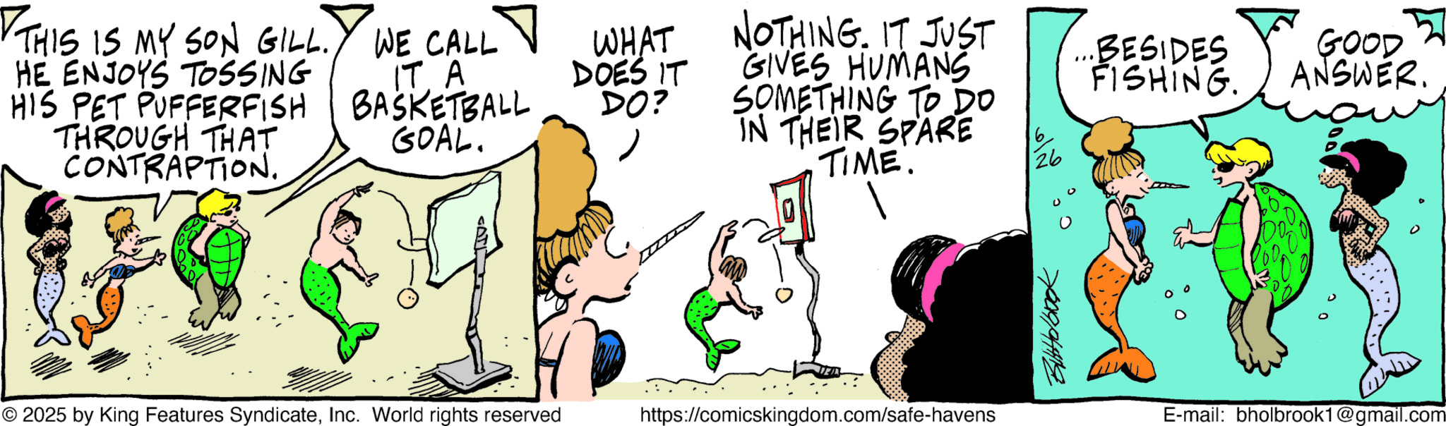 Safe Havens Comic Strip 2025-06-26 | Comics Kingdom