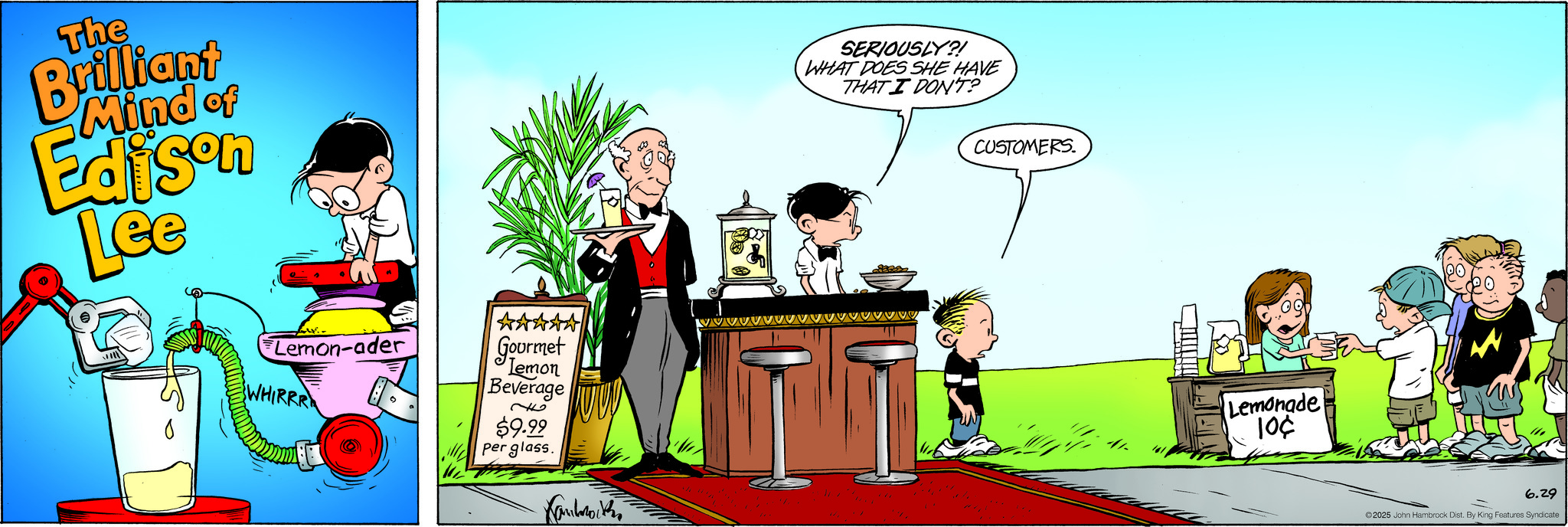 The Brilliant Mind Of Edison Lee Comic Strip 2025-06-29 | Comics Kingdom