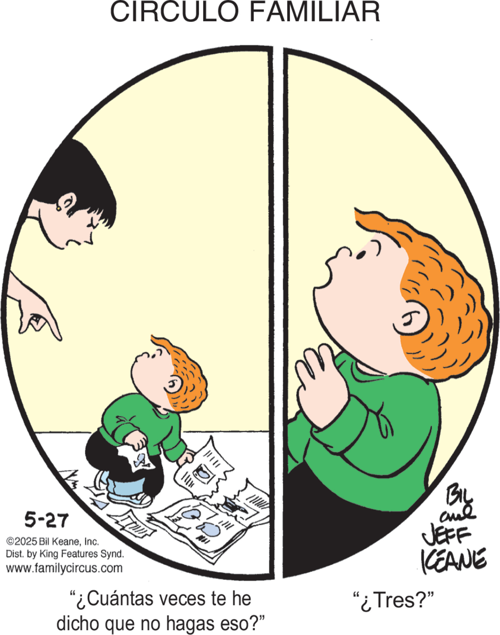 The Family Circus Comic Strip 2025-06-17 | Comics Kingdom