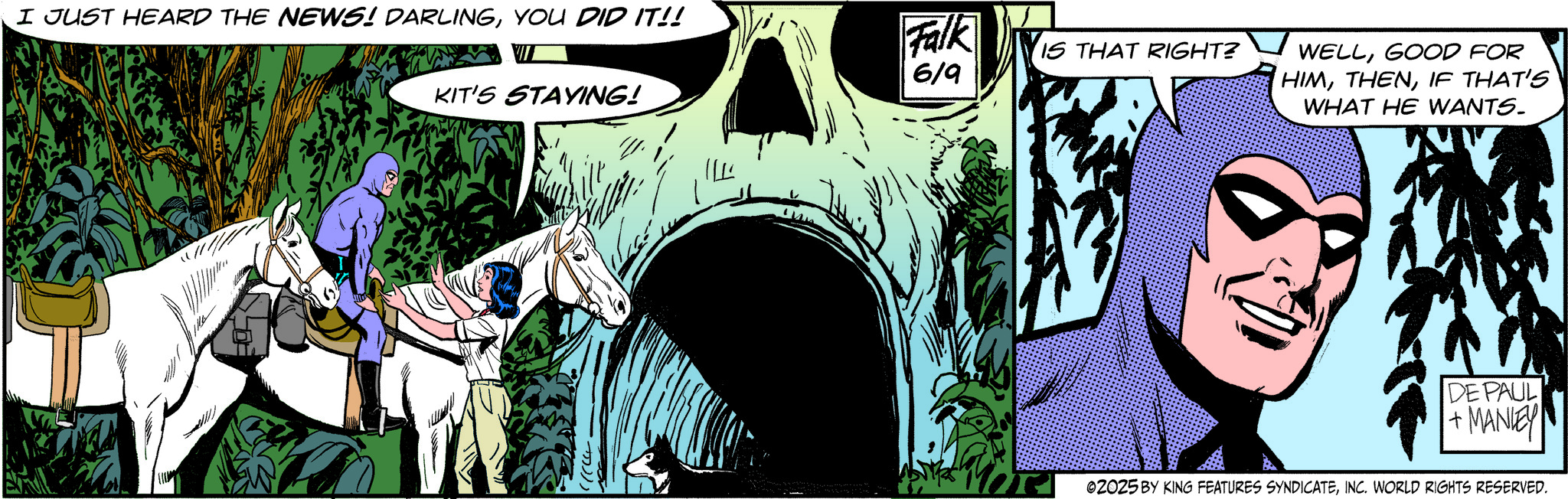 The Phantom Comic Strip 2025-06-09 | Comics Kingdom