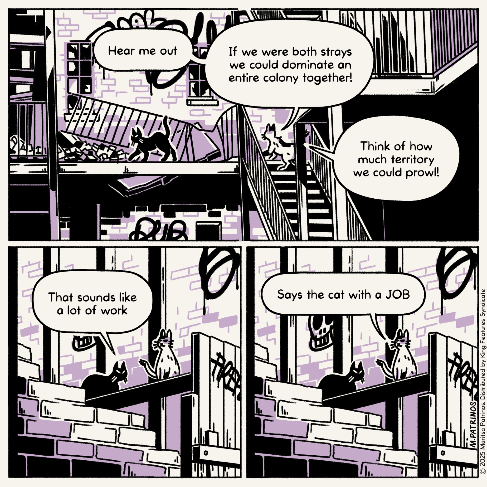 Working Cats Comic Strip 2025-06-11 | Comics Kingdom