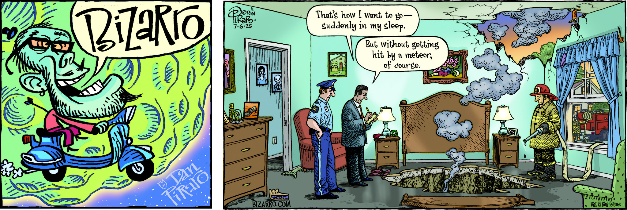 Bizarro Comic Strip 2025-07-06 | Comics Kingdom