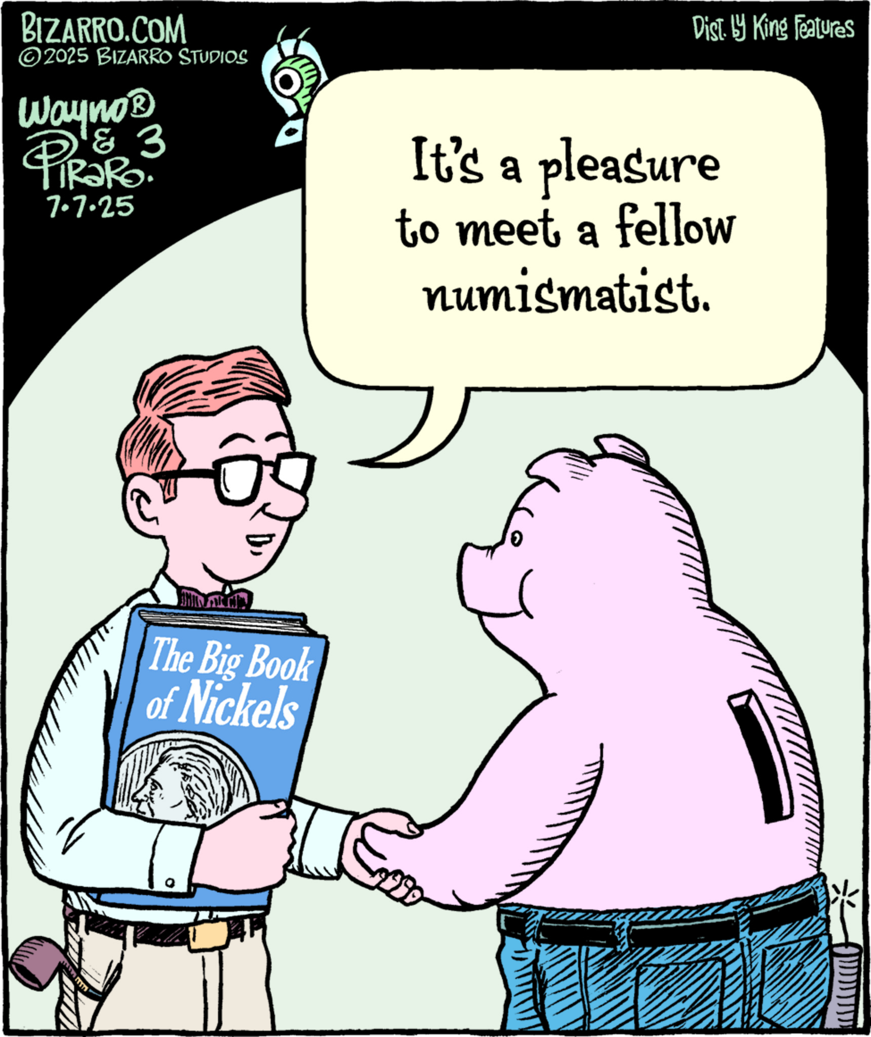 Bizarro Comic Strip 2025-07-07 | Comics Kingdom