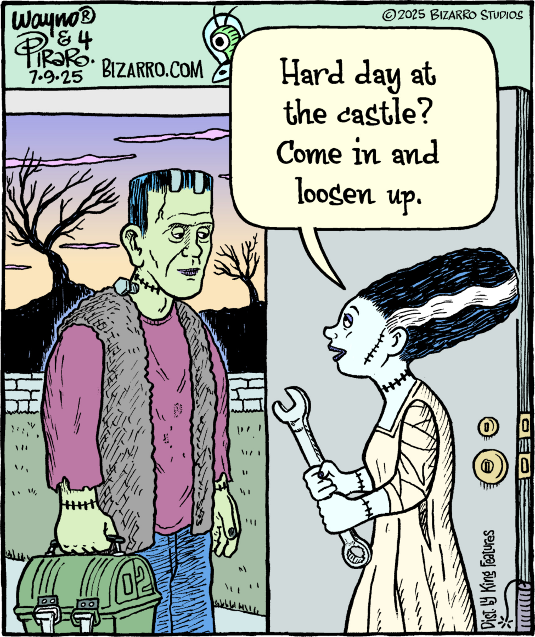 Bizarro Comic Strip 2025-07-09 | Comics Kingdom