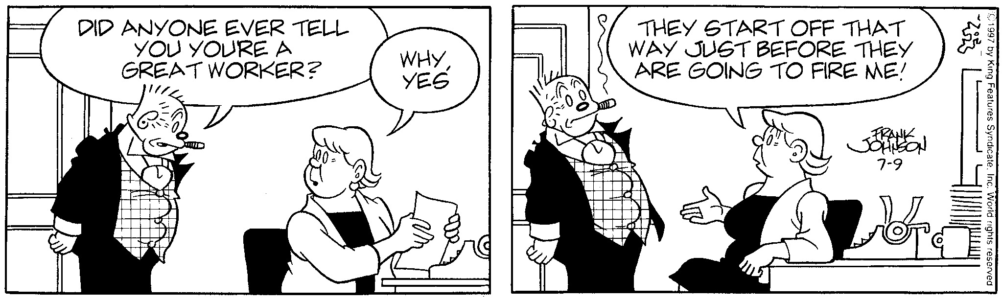 Bringing Up Father Comic Strip 2025-07-09 | Comics Kingdom