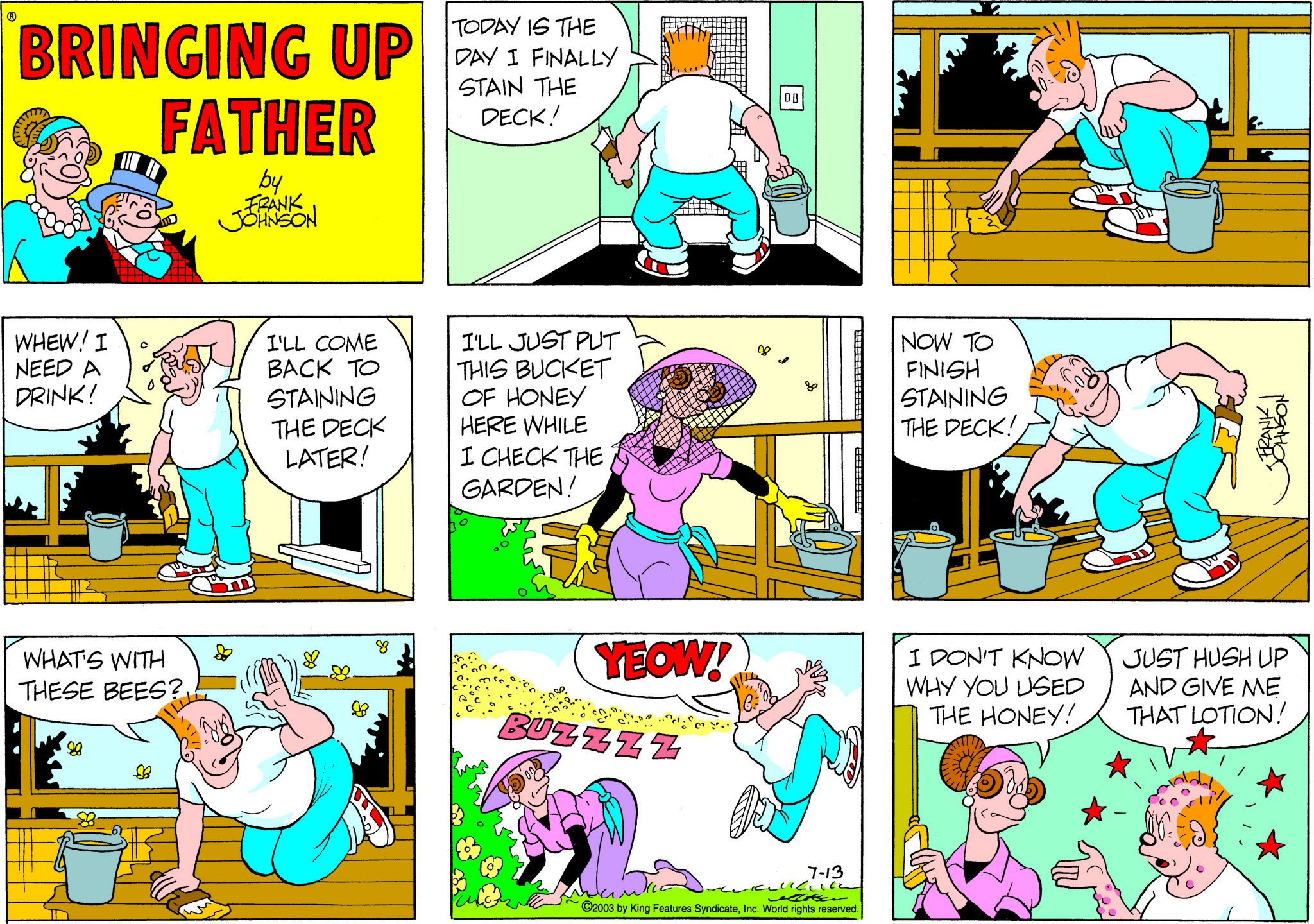 Bringing Up Father Comic Strip 2025-07-13 | Comics Kingdom