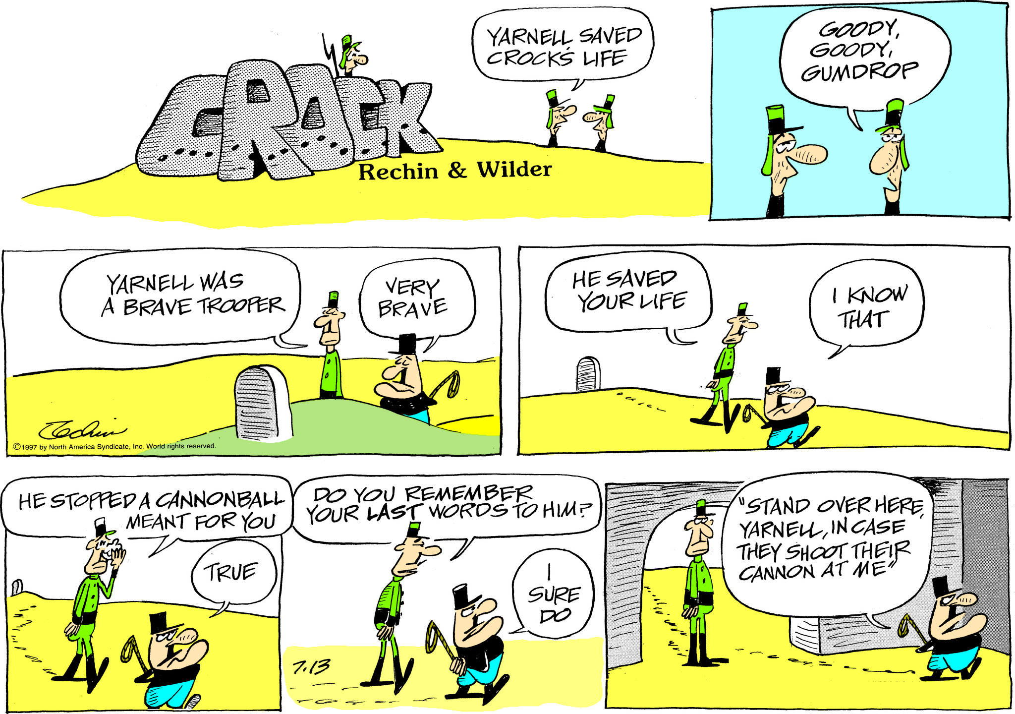 Crock Comic Strip 2025-07-13 | Comics Kingdom