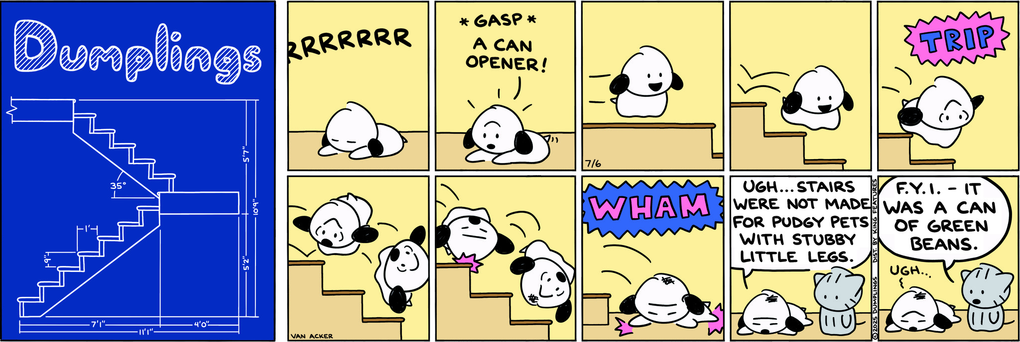 Dumplings Comic Strip 2025-07-06 | Comics Kingdom