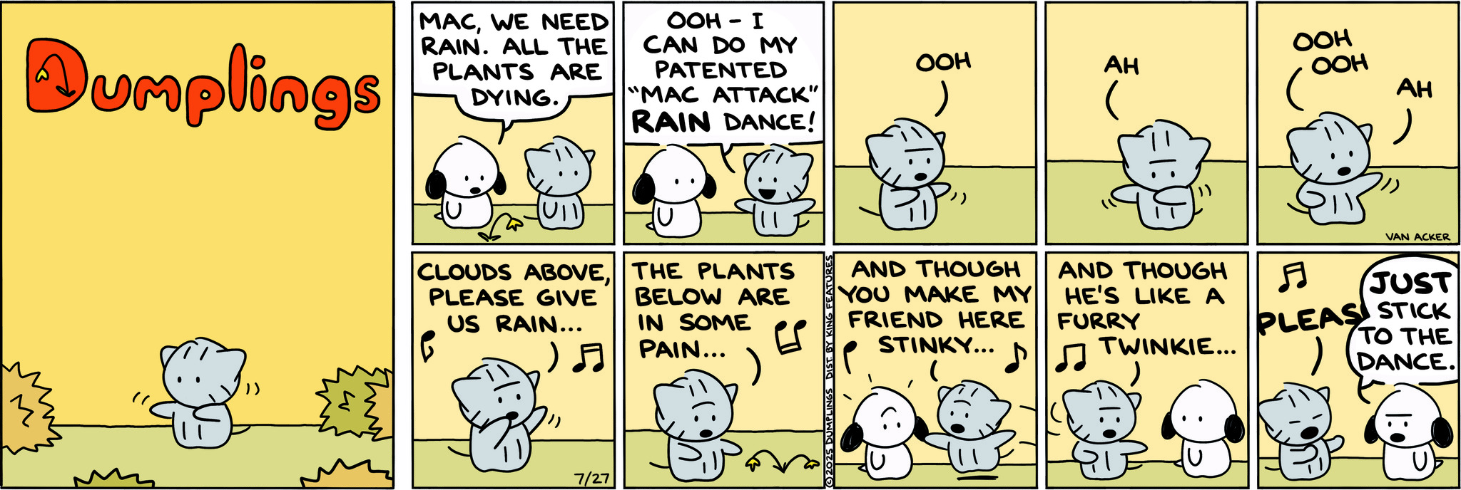 Dumplings Comic Strip 2025-07-27 | Comics Kingdom