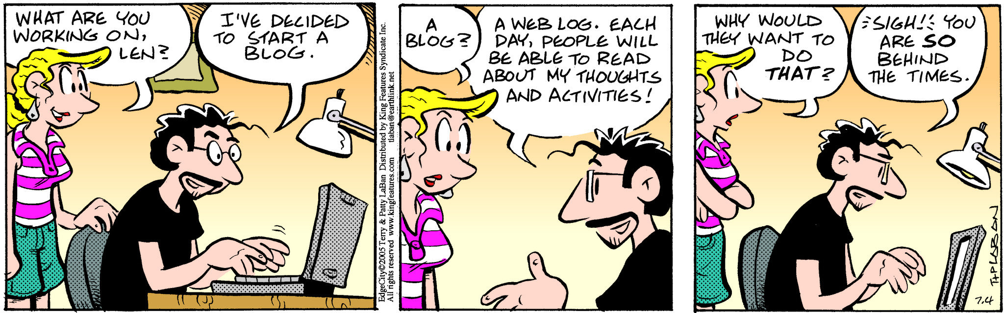 Edge City Comic Strip 2025-07-07 | Comics Kingdom