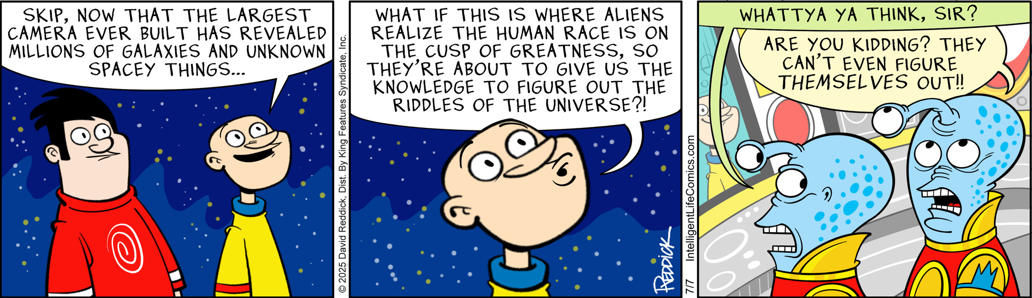 Intelligent Life Comic Strip 2025-07-07 | Comics Kingdom