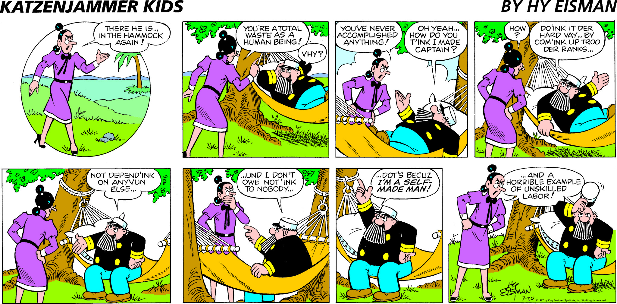 Katzenjammer Kids Comic Strip 2025-07-20 | Comics Kingdom