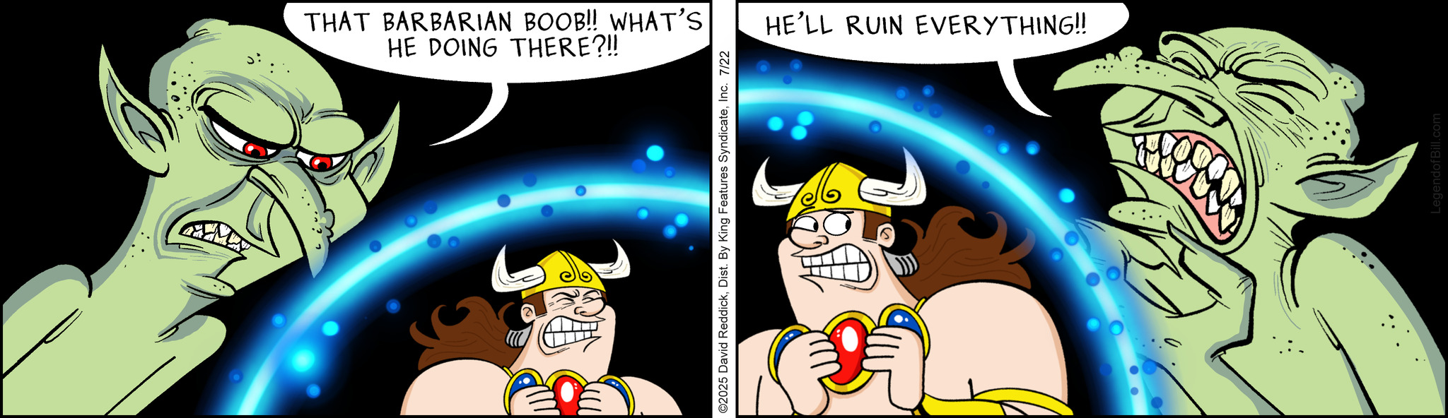 Legend of Bill Comic Strip 2025-07-22 | Comics Kingdom