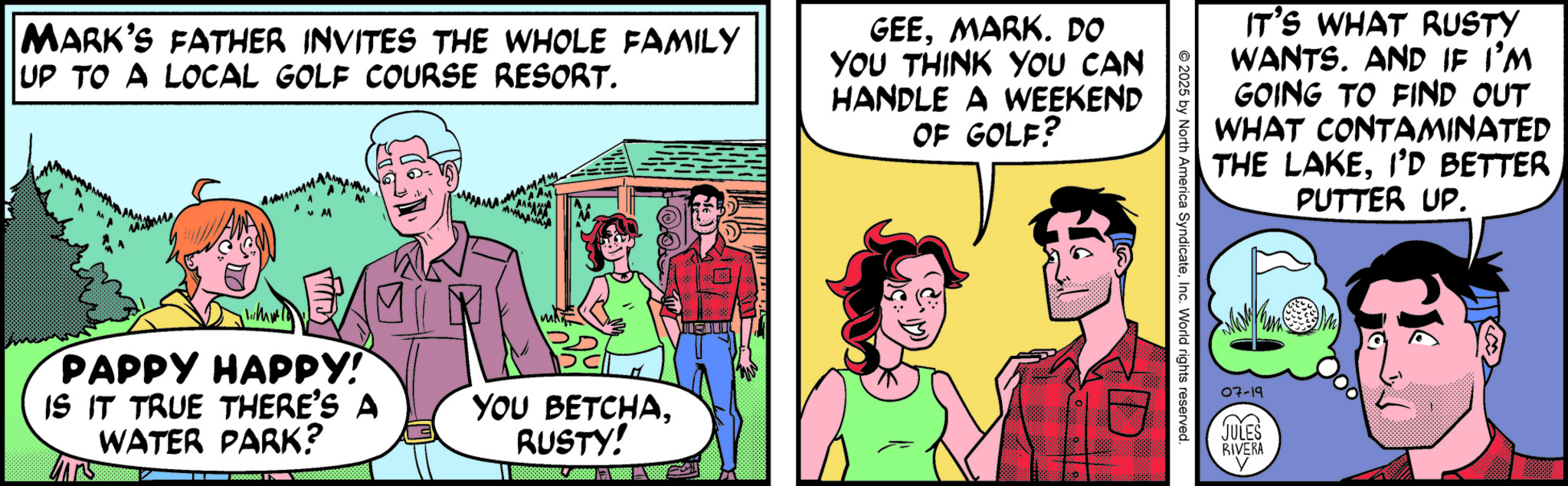 Mark Trail Comic Strip 2025-07-19 | Comics Kingdom