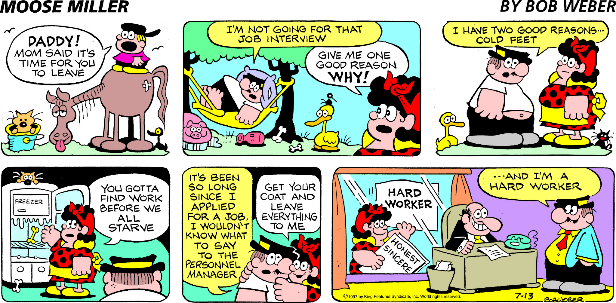 Moose And Molly Comic Strip 2025-07-13 | Comics Kingdom