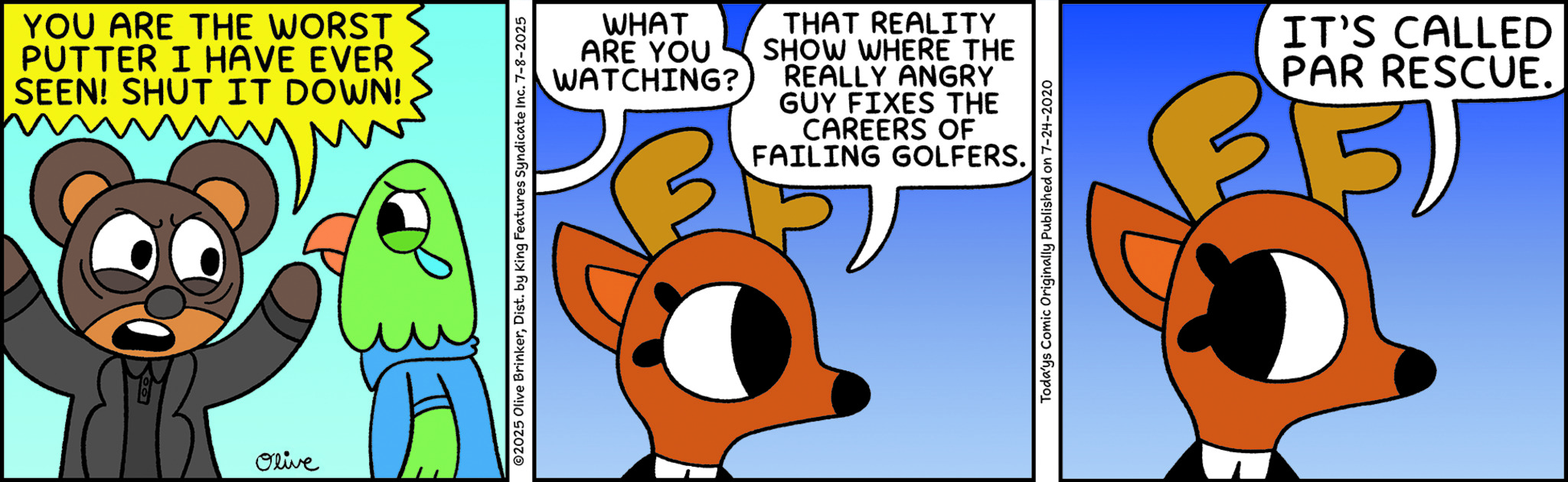 Rae The Doe Comic Strip 2025-07-08 | Comics Kingdom