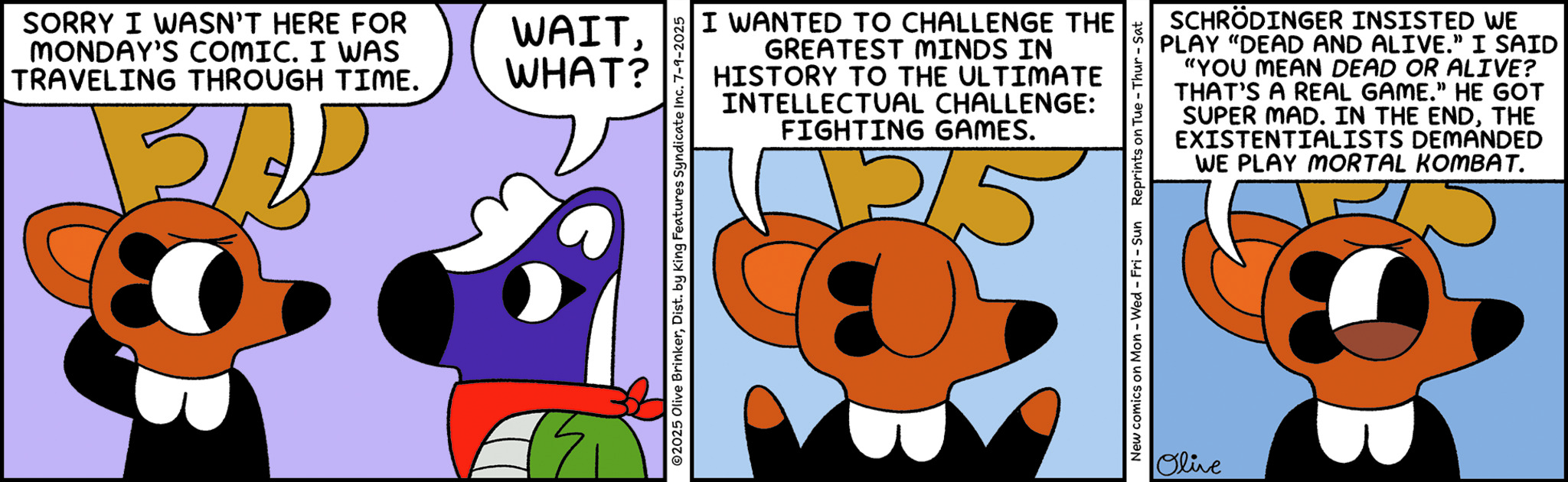 Rae The Doe Comic Strip 2025-07-09 | Comics Kingdom