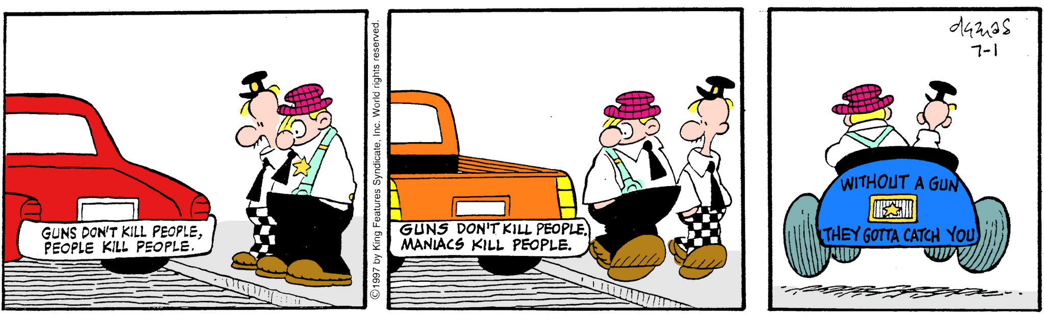Sam And Silo Comic Strip 2025-07-01 | Comics Kingdom