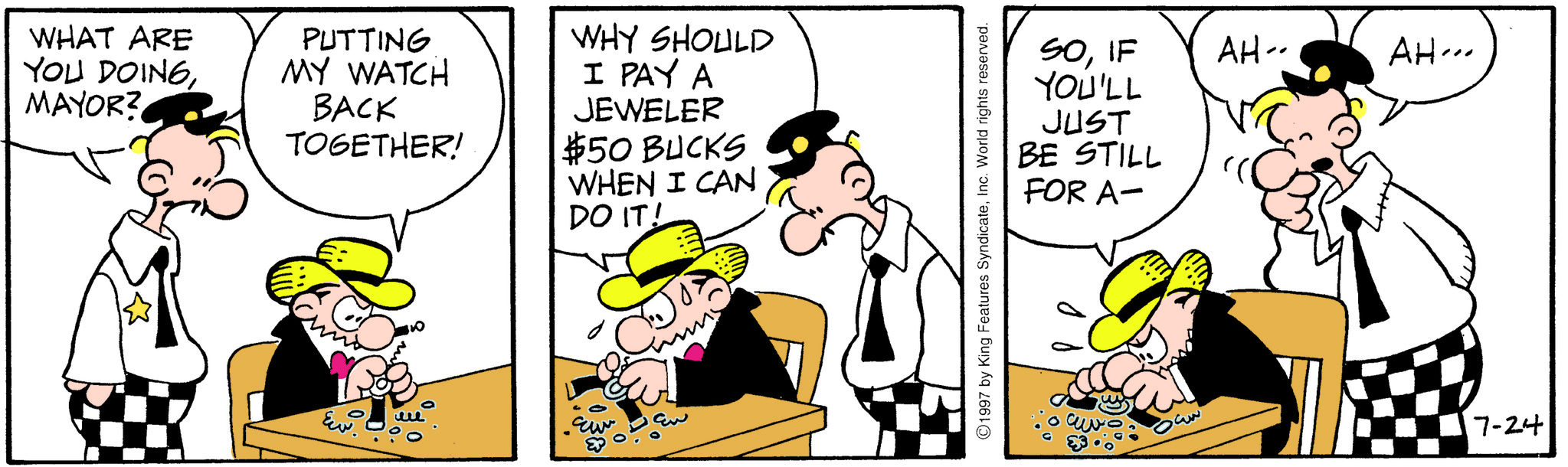 Sam And Silo Comic Strip 2025-07-24 | Comics Kingdom