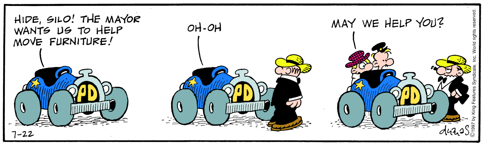 Sam And Silo Comic Strip 2025-07-22 | Comics Kingdom