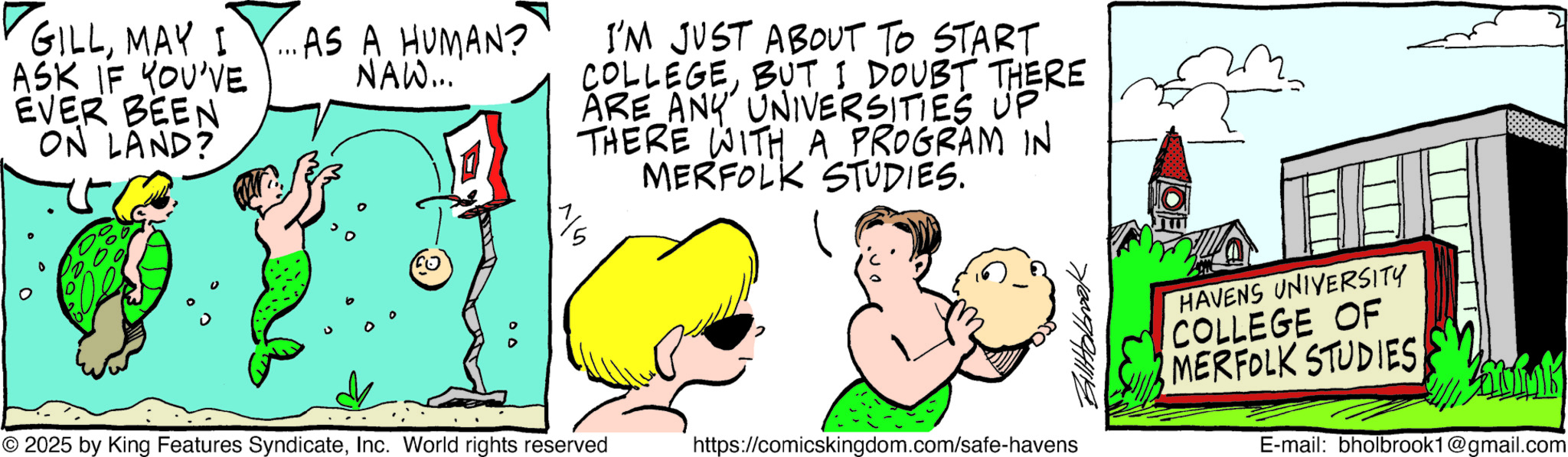Safe Havens Comic Strip 2025-07-05 | Comics Kingdom