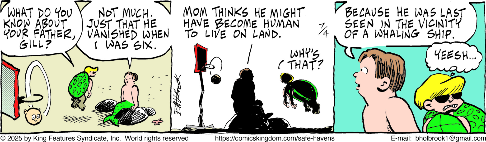 Safe Havens Comic Strip 2025-07-04 | Comics Kingdom
