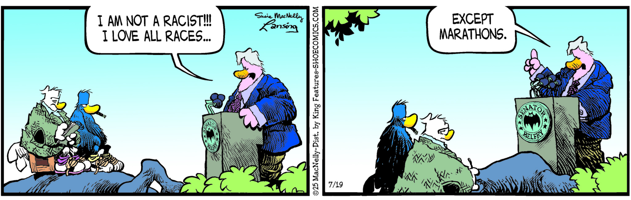 Shoe Comic Strip 2025-07-19 | Comics Kingdom