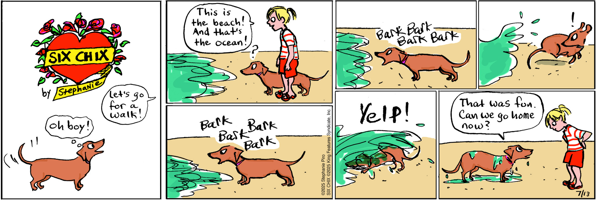Six Chix Comic Strip 2025-07-13 | Comics Kingdom