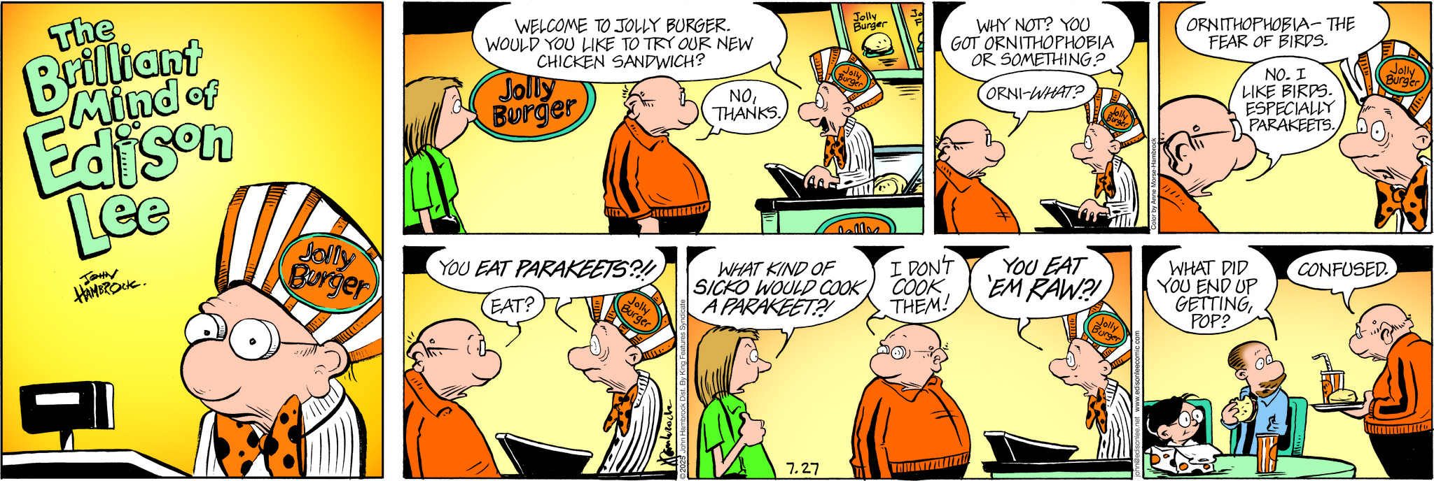 The Brilliant Mind Of Edison Lee Comic Strip 2025-07-27 | Comics Kingdom