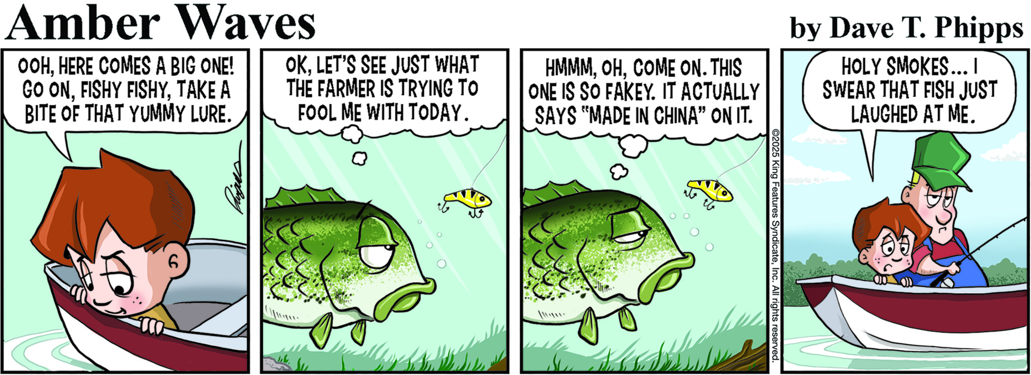 Amber Waves Comic Strip 2025-08-04 | Comics Kingdom