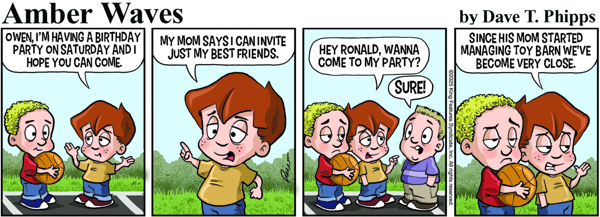 Amber Waves Comic Strip 2025-08-18 | Comics Kingdom