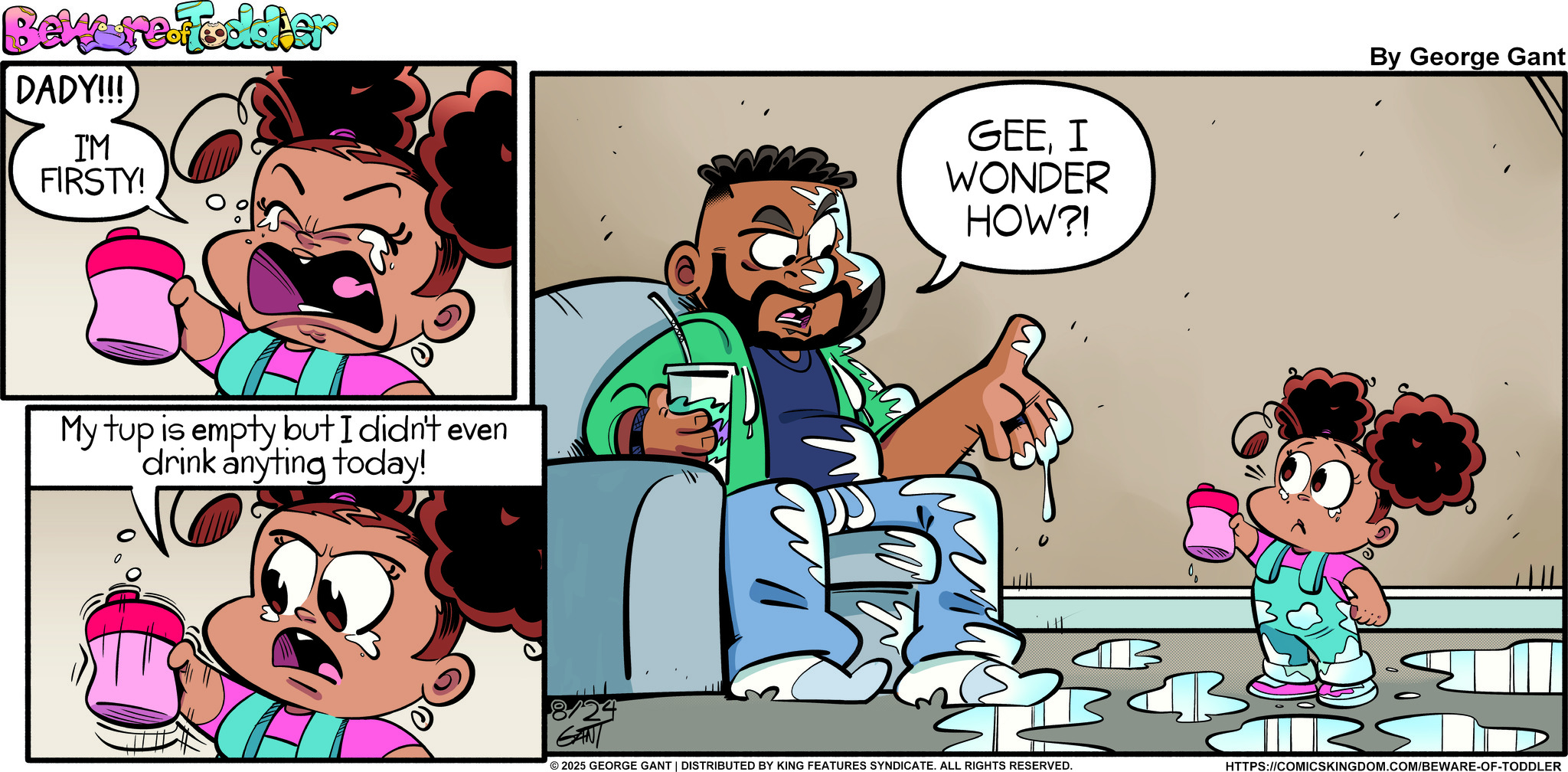 Beware of Toddler Comic Strip 2025-08-24 | Comics Kingdom