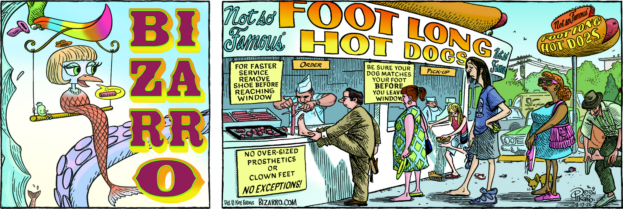 Bizarro Comic Strip 2025-08-17 | Comics Kingdom