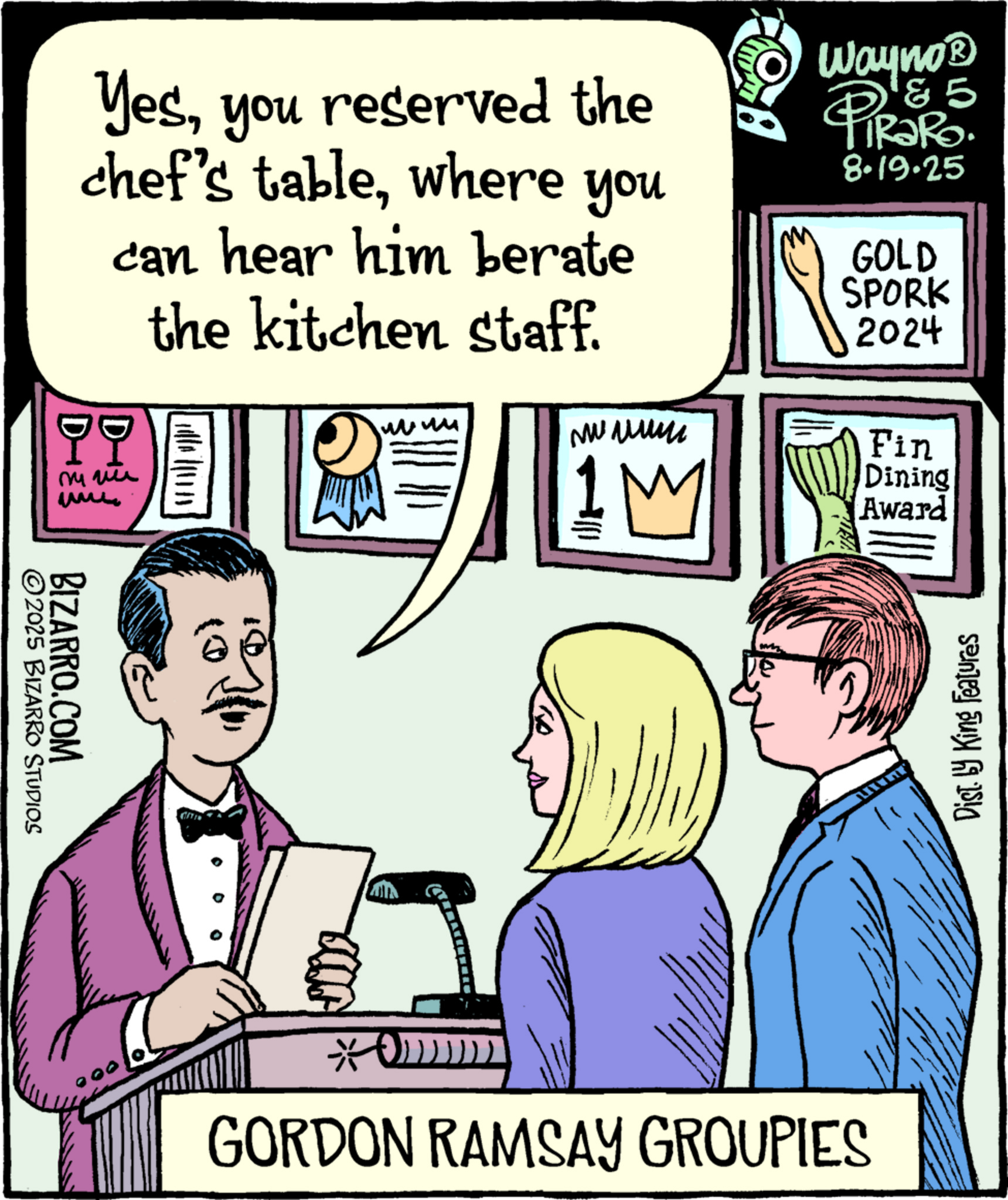 Bizarro Comic Strip 2025-08-19 | Comics Kingdom