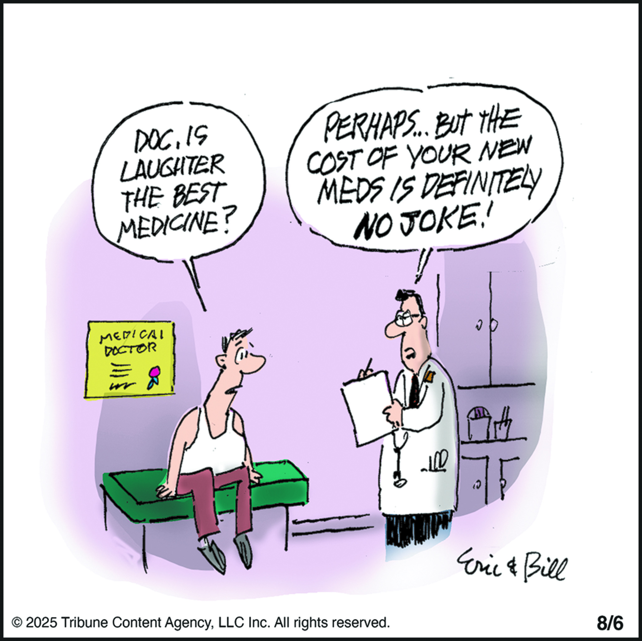Bottom Liners Comic Strip 2025-08-06 | Comics Kingdom