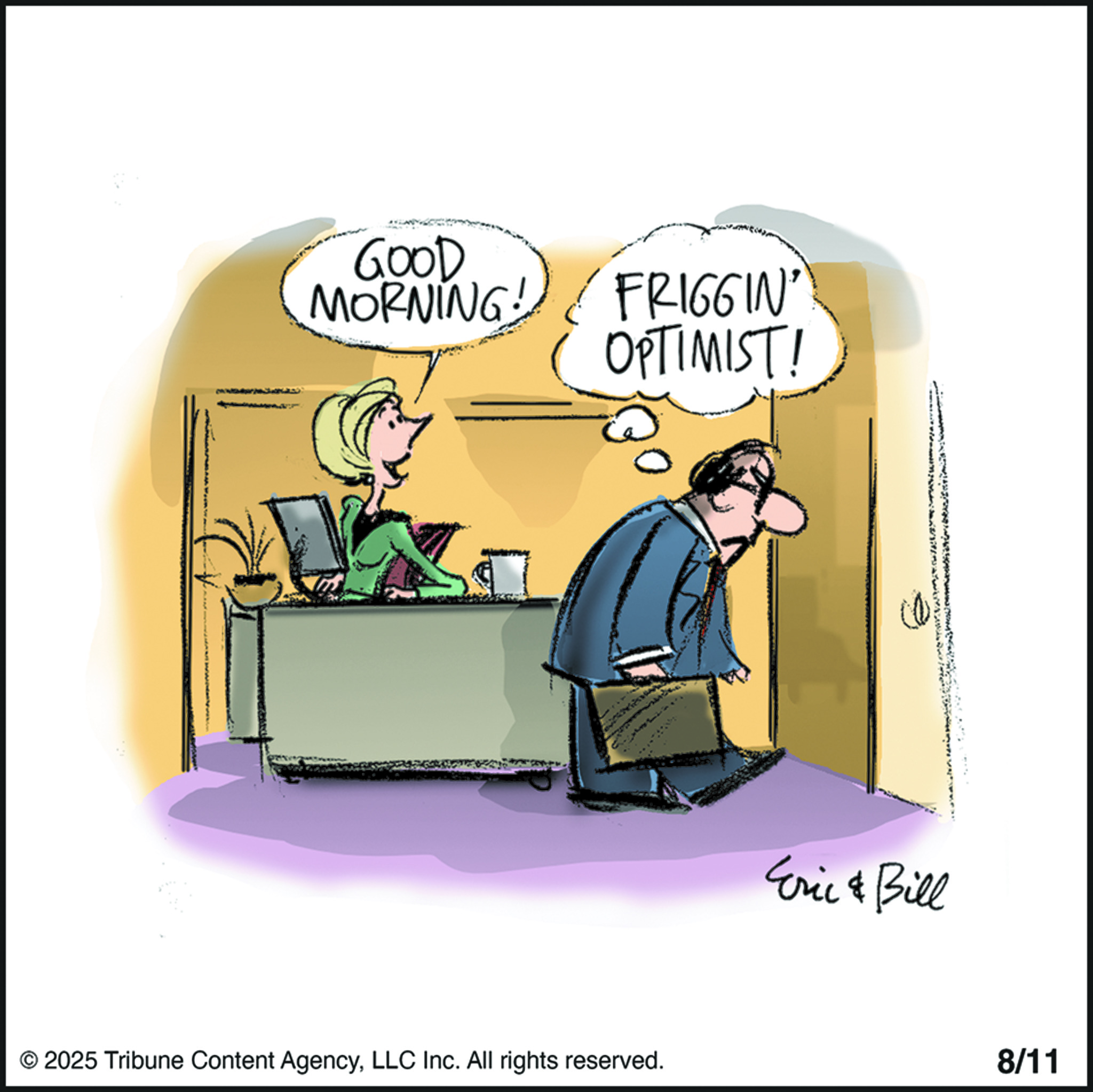 Bottom Liners Comic Strip 2025-08-11 | Comics Kingdom