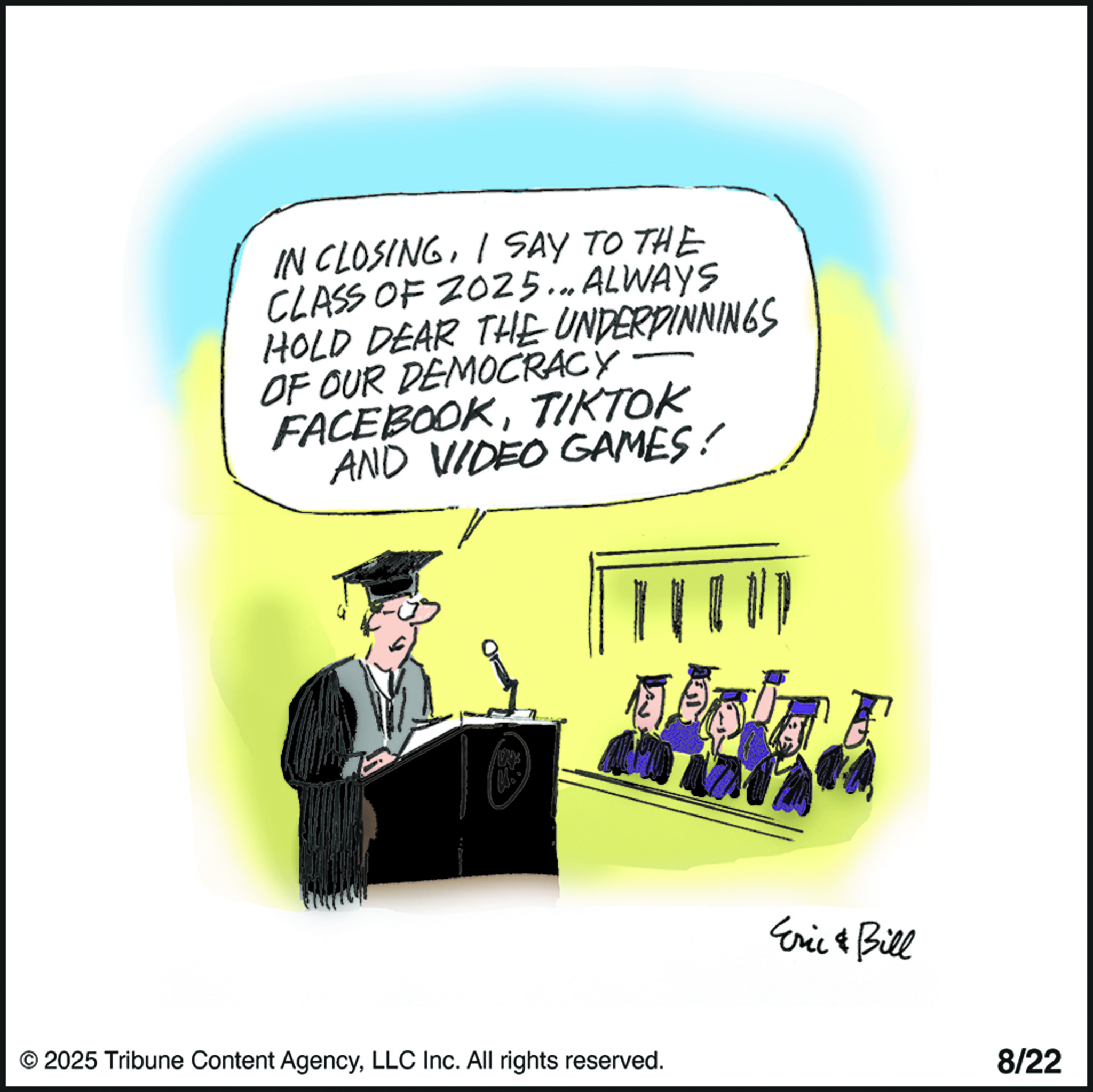 Bottom Liners Comic Strip 2025-08-22 | Comics Kingdom