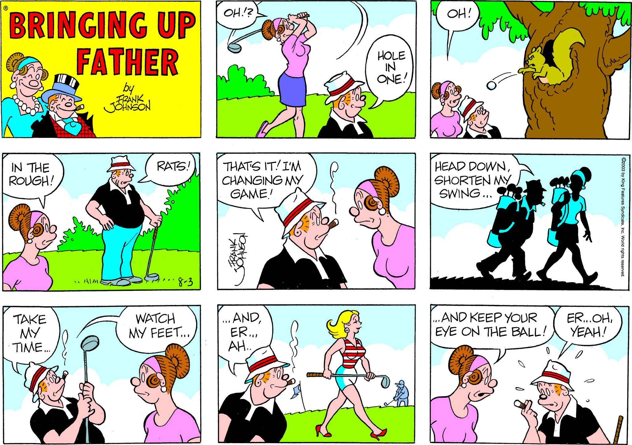 Bringing Up Father Comic Strip 2025-08-03 | Comics Kingdom