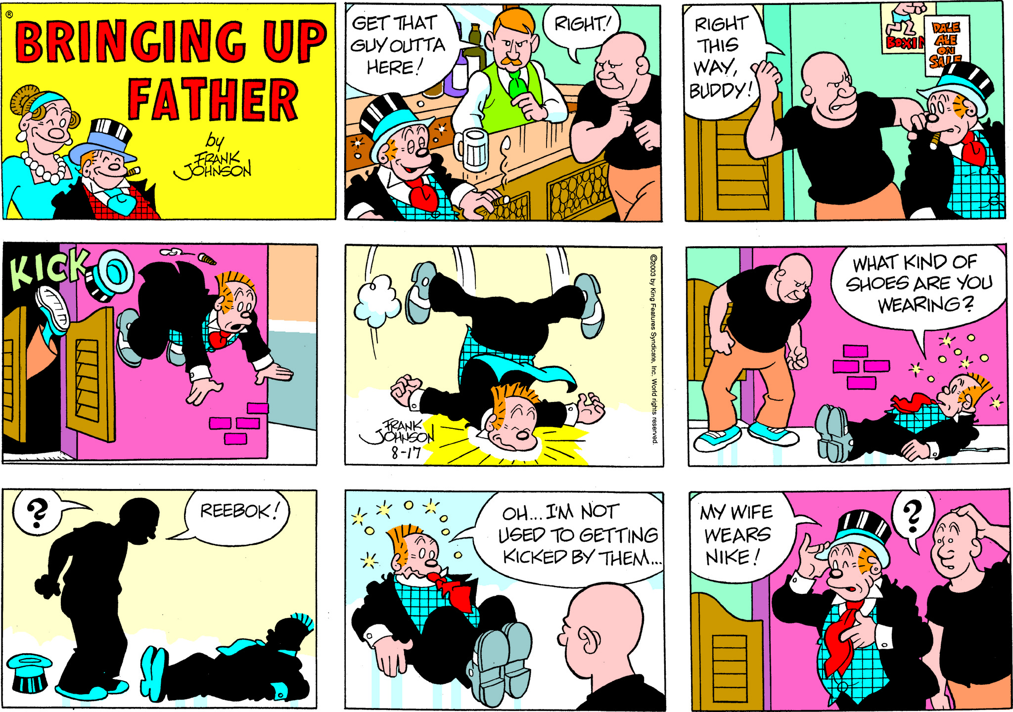 Bringing Up Father Comic Strip 2025-08-17 | Comics Kingdom