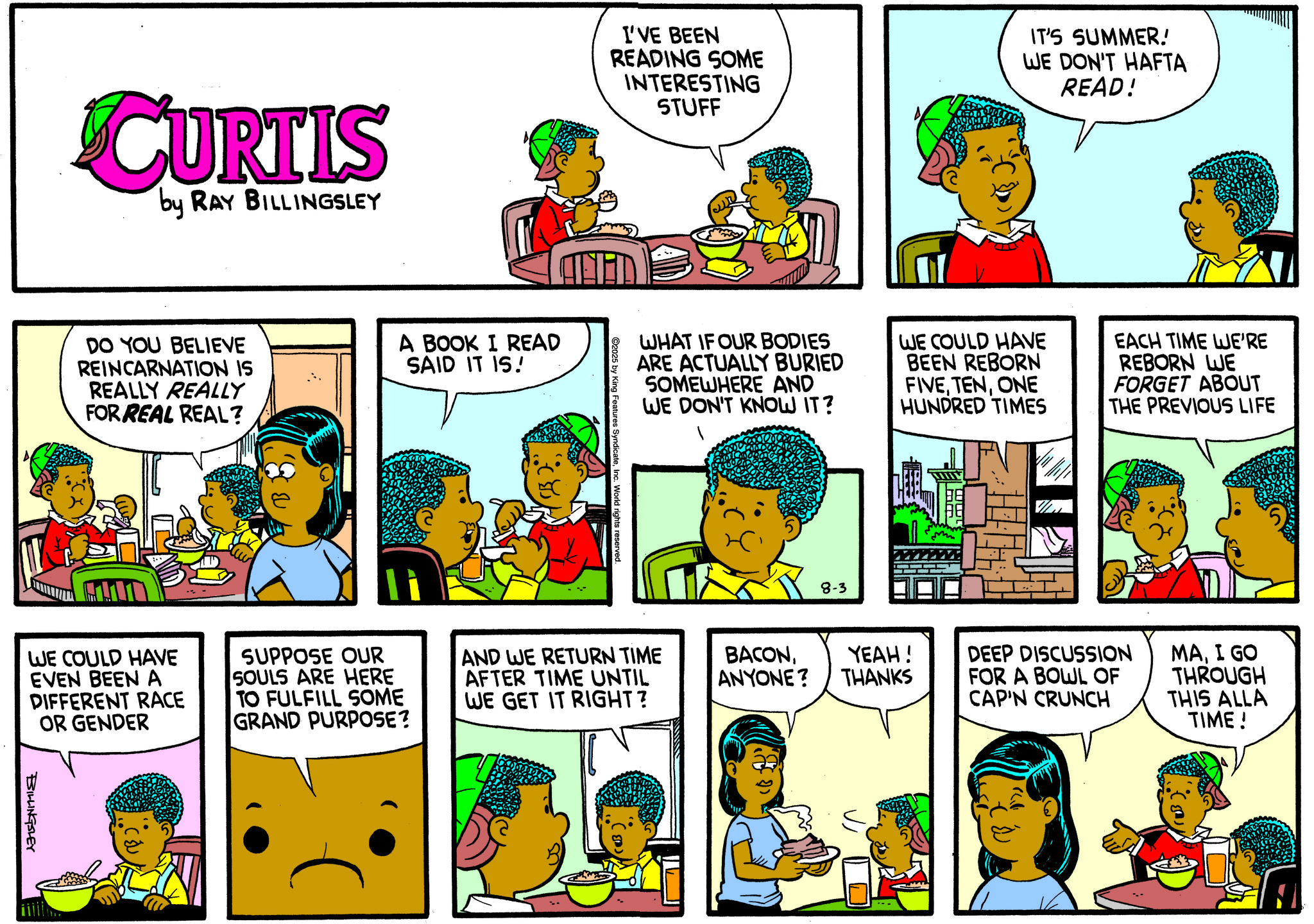 Curtis Comic Strip 2025-08-03 | Comics Kingdom