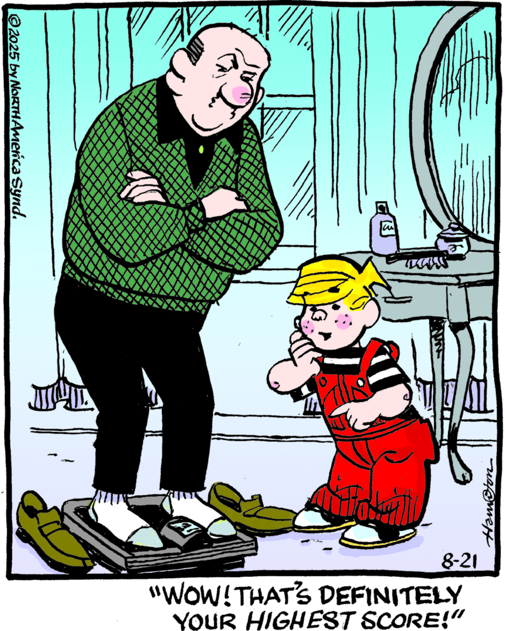 Dennis The Menace Comic Strip 2025-08-21 | Comics Kingdom