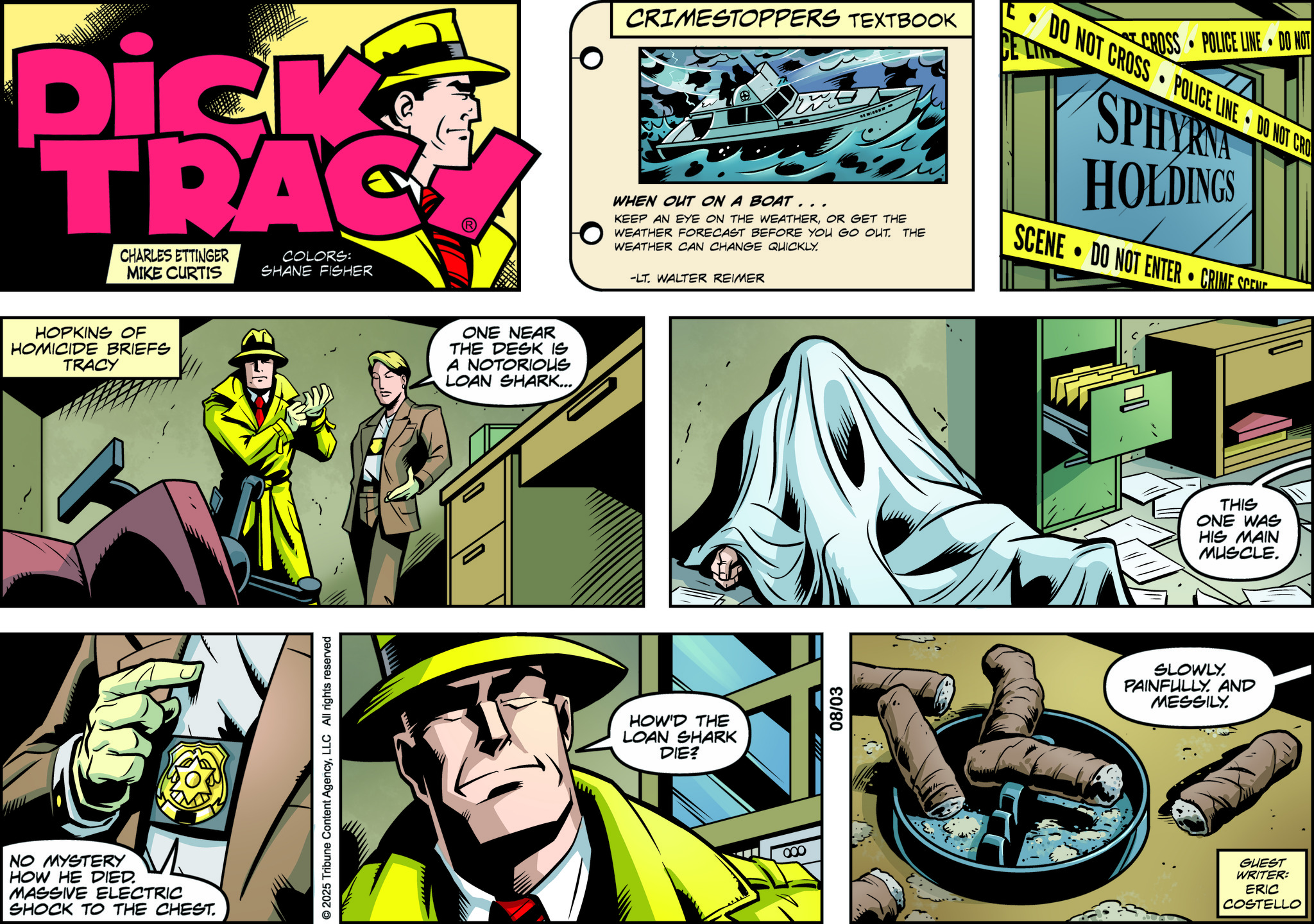Dick Tracy Comic Strip 2025-08-03 | Comics Kingdom
