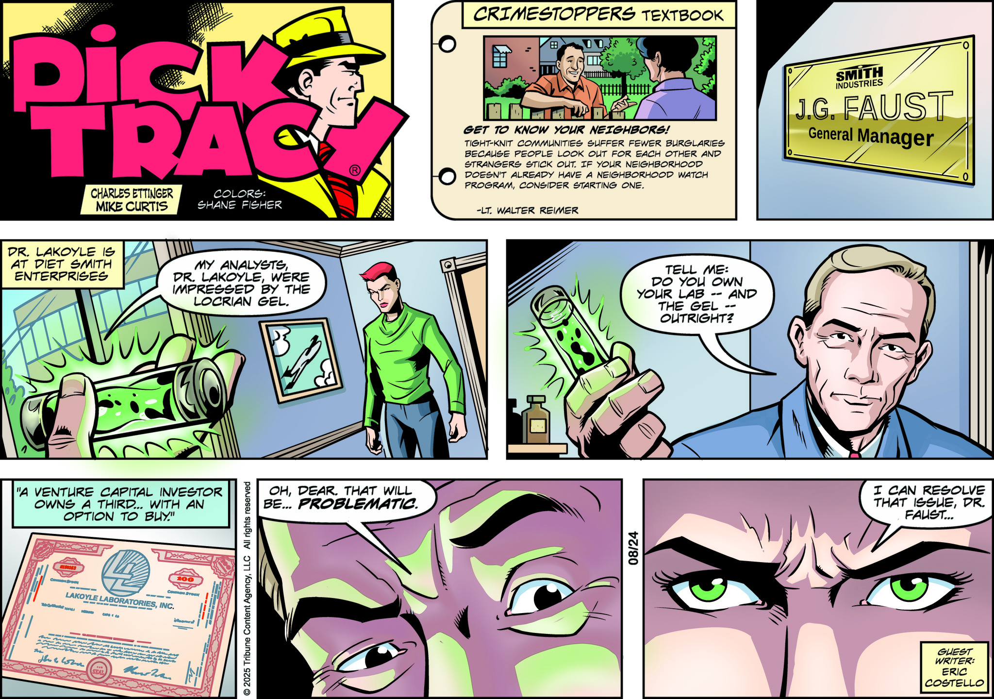 Dick Tracy Comic Strip 2025-08-24 | Comics Kingdom