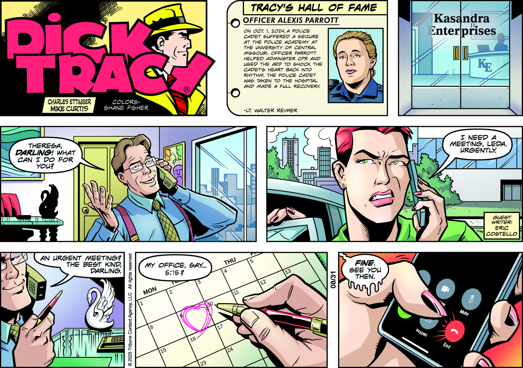 Dick Tracy Comic Strip 2025-08-31 | Comics Kingdom