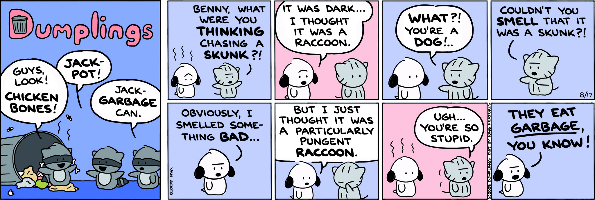 Dumplings Comic Strip 2025-08-17 | Comics Kingdom