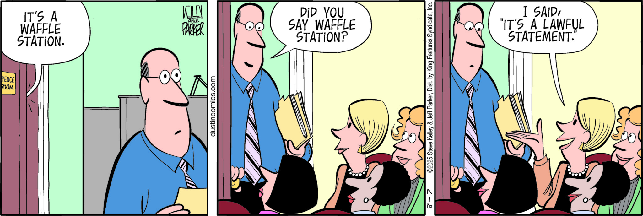Dustin Comic Strip 2025-08-07 | Comics Kingdom