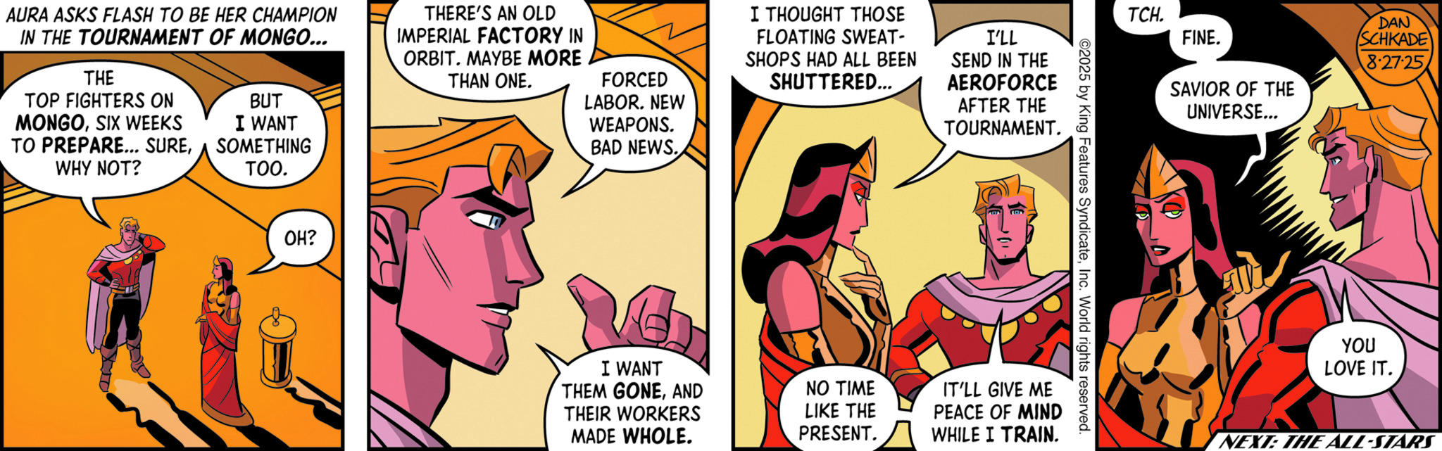 Flash Gordon Comic Strip 2025-08-27 | Comics Kingdom